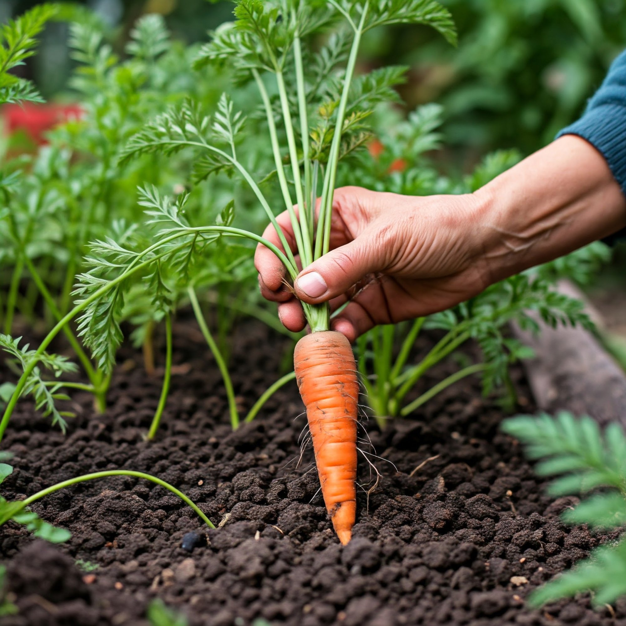 Kořenová zelenina - Mrkev - Mesiho žížalí čaj
